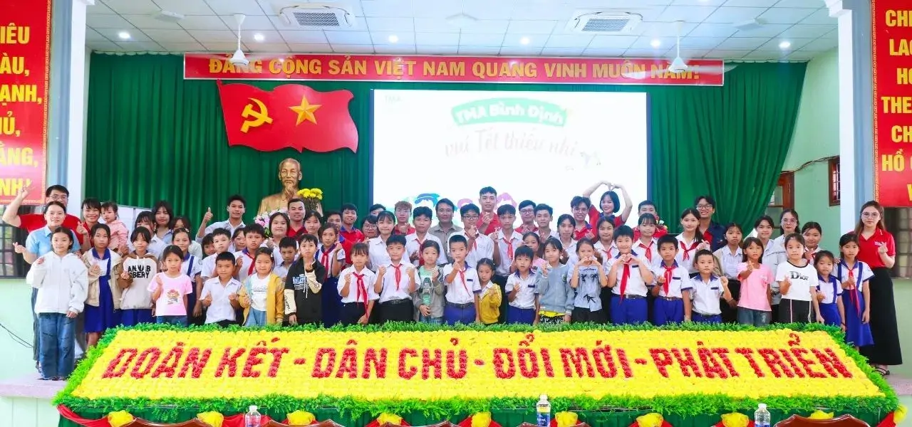 Vui Tết thiếu nhi cùng TMA Bình Định